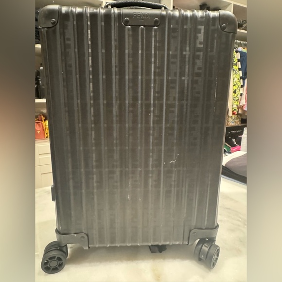 Fendi | Bags | Fendi Rimowa Classic Cabin S Ff Pattern Carry Case ...
